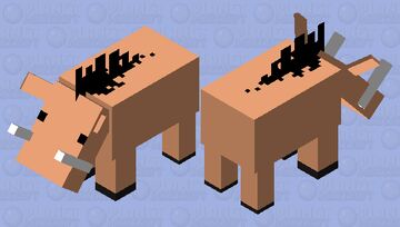 Hoglin Minecraft Mob Skins | Planet Minecraft Community