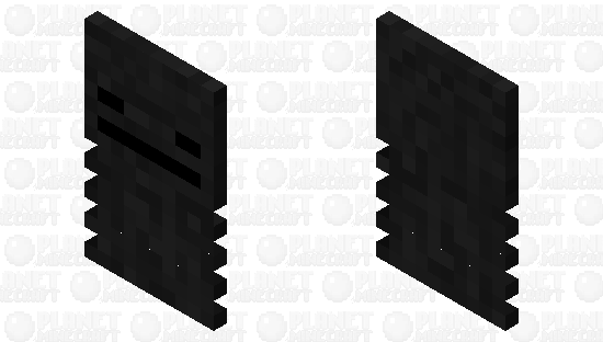 Wither Skeleton Cape&Elytra Minecraft Mob Skin