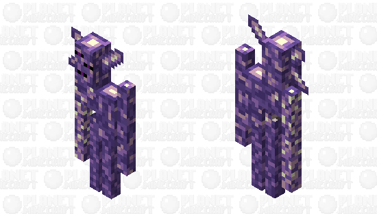 Amethyst Creaking Minecraft Mob Skin