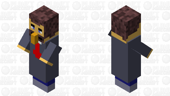 President Looking Guy Minecraft Mob Skin