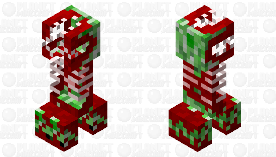 Creeper from Hell Minecraft Mob Skin