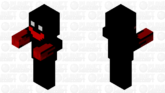 SCP-087-B red mist monster Minecraft Mob Skin