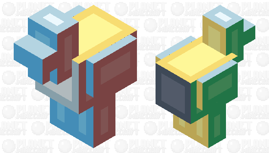 BlockBench Chicken Minecraft Mob Skin