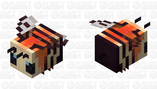 Caupolican Bee Minecraft Mob Skin