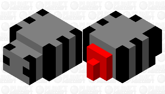 Redback Spider Minecraft Mob Skin