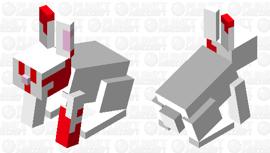 "Killer Bunny" Minecraft Mob Skin