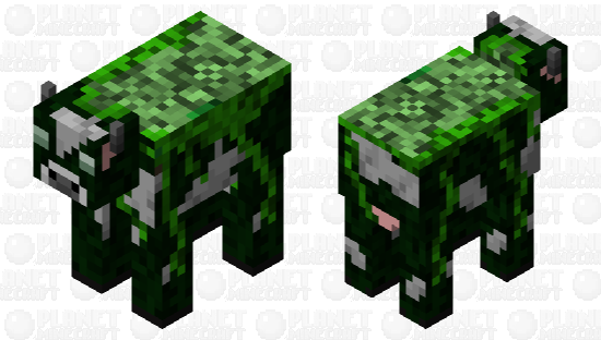 Mangled Zombie Cow Minecraft Mob Skin