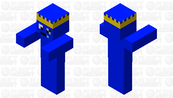 Blue Minecraft Mob Skin