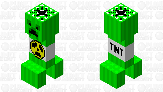 TNT Nuke - Crepper Minecraft Mob Skin