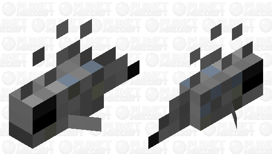 Silverfish Tropical Fish Minecraft Mob Skin