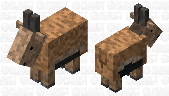 Gazelle (Alex’s Mobs) Minecraft Mob Skin