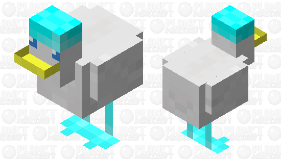 Pokémon Quaxly Minecraft Mob Skin