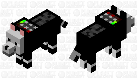 Mixer wolf Minecraft Mob Skin