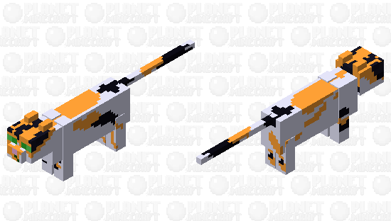 calico cat redesign Minecraft Mob Skin