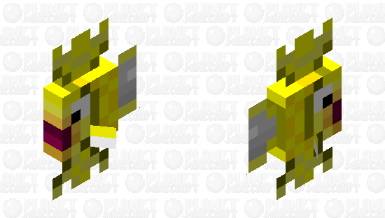 shiny magikarp Minecraft Mob Skin