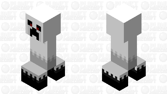 Creepy Ghost Minecraft Mob Skin