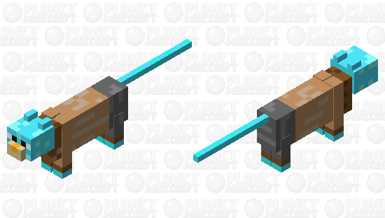 Gumball cat model:) Minecraft Mob Skin