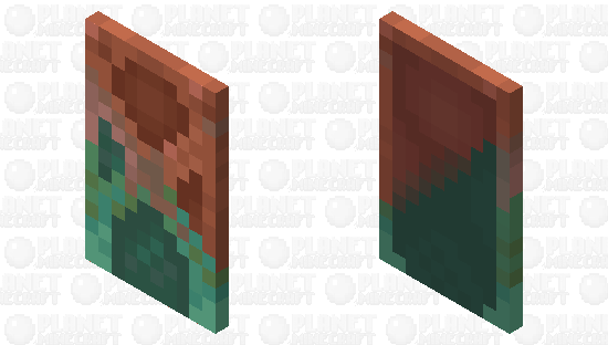 Copper cape Minecraft Mob Skin