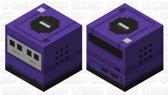 Nintendo Gamecube Shulker Minecraft Mob Skin