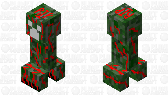 The Blood Creeper Minecraft Mob Skin