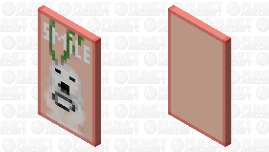 Smiling Dog MEME Minecraft Mob Skin