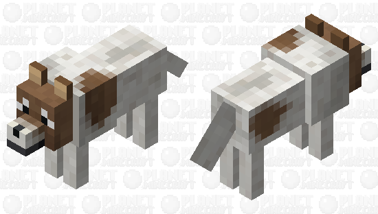 Pointer Dog Minecraft Mob Skin