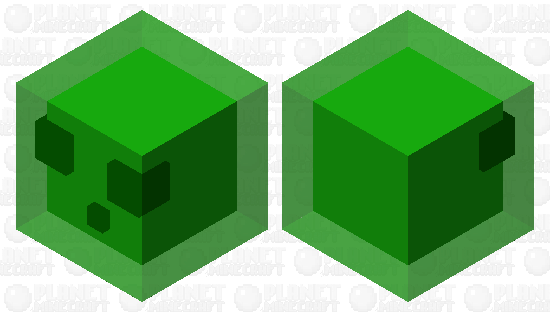 simple slime Minecraft Mob Skin