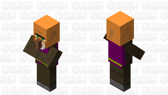 Elder Villager Minecraft Mob Skin