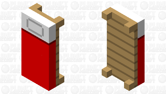 Undetailed Bed Minecraft Mob Skin