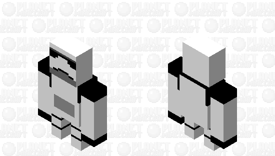 Storm Trooper Warden Minecraft Mob Skin
