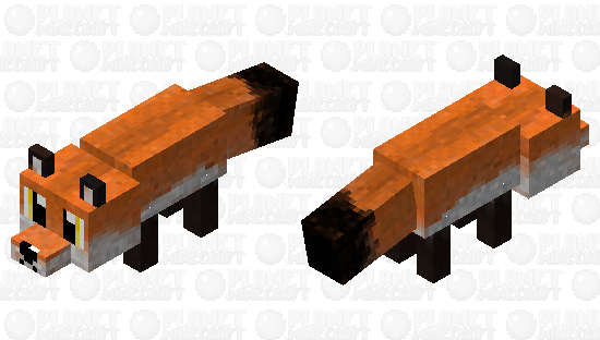 Fox Minecraft Mob Skin