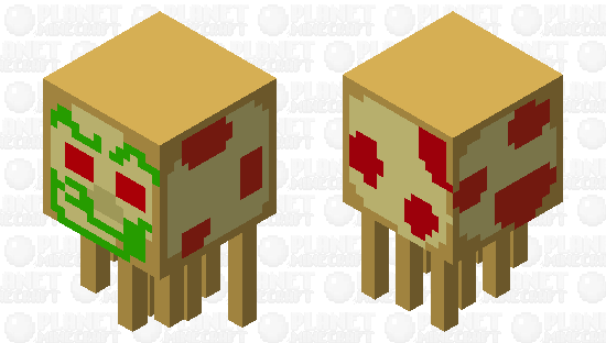 PizzaFace (Pizza Tower) Minecraft Mob Skin