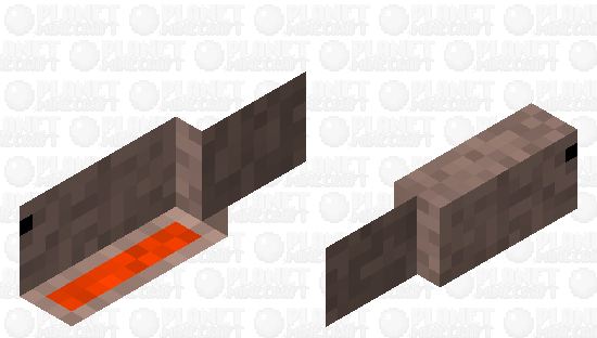 Candiru(vampire fish from amazon river) Minecraft Mob Skin