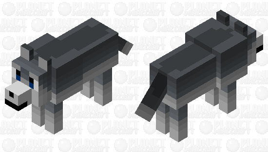 Wolf Minecraft Mob Skin