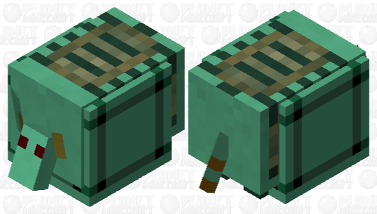 Robotic Armadillo Minecraft Mob Skin