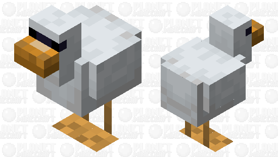 Swan Minecraft Mob Skin