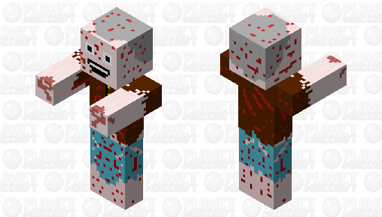 Schizo Old Man Minecraft Mob Skin