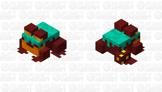 nether frog Minecraft Mob Skin