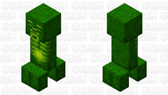 Minecraft Movie Creeper (exploding) Minecraft Mob Skin