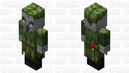 Swampy Pillager Minecraft Mob Skin