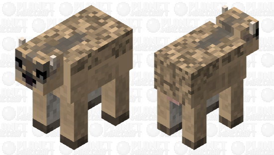 Cow Deer skin Minecraft Mob Skin