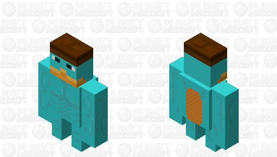 "-Perry The Platypus!!" Minecraft Mob Skin