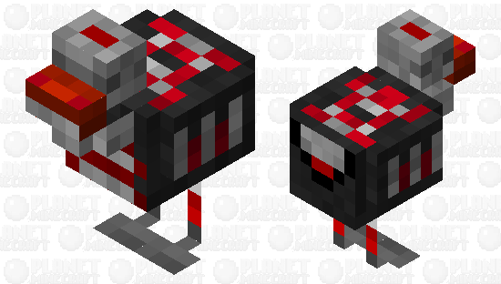 ScArY ChIcKeN Minecraft Mob Skin