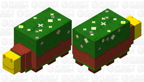 Cute sniffer Minecraft Mob Skin