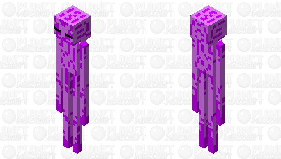 Inverted Enderman Minecraft Mob Skin
