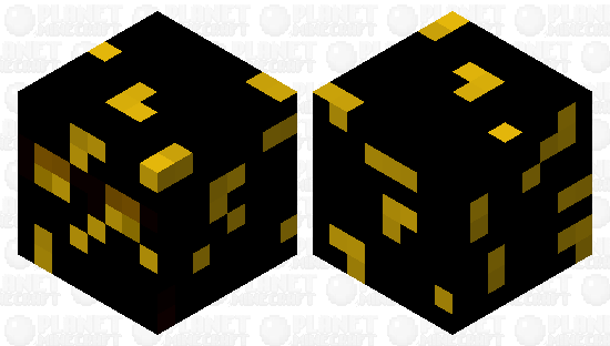 Gilded magma cube Minecraft Mob Skin