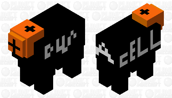 duracell sheep Minecraft Mob Skin