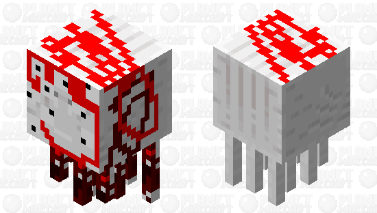 multi eyed ghast Minecraft Mob Skin