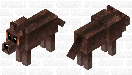 Werewolf Minecraft Mob Skin