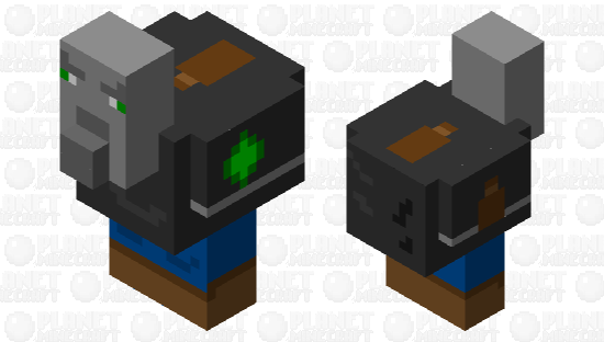 Illager Carrier Minecraft Mob Skin